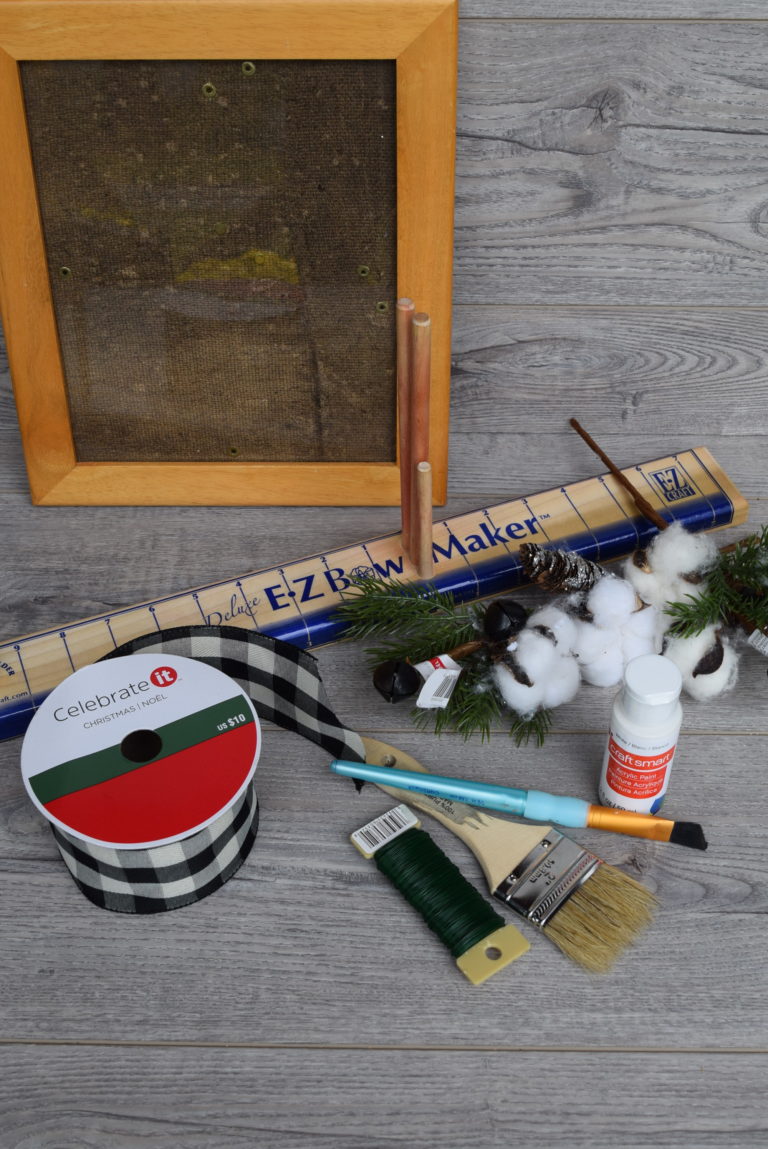 DIY Christmas Frame